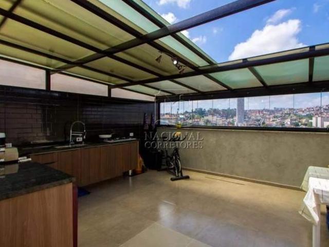 Cobertura Sem Condomínio à venda, 2 quartos, 1 vaga, Vila Junqueira Santo André/SP