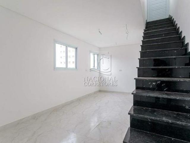 Cobertura Sem Condomínio à venda, 2 quartos, 1 suíte, 2 vagas, Campestre Santo André/SP
