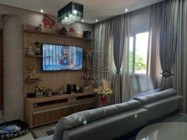 Cobertura Sem Condomínio à venda, 3 quartos, 2 vagas, Vila Valparaíso Santo André/SP