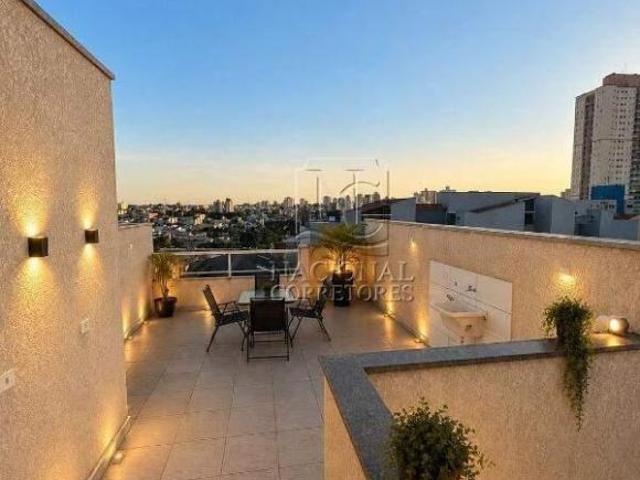 Cobertura sem condomínio à venda na Vila Humaitá – Santo André | decorada, 2 dor