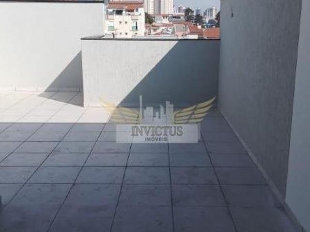 Cobertura sem Condomínio Nova com 2 Quartos para Comprar, 82m² Vila Scarpelli, Santo André/SP