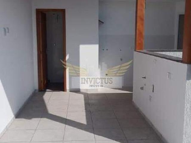 Cobertura sem Condomínio Nova com 2 Quartos para Comprar, 86m² Vila Scarpelli, Santo André/SP