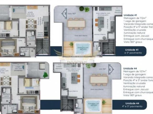 Cobertura sem Condomínio na Planta para Comprar, 112m² Campestre, Santo André/SP