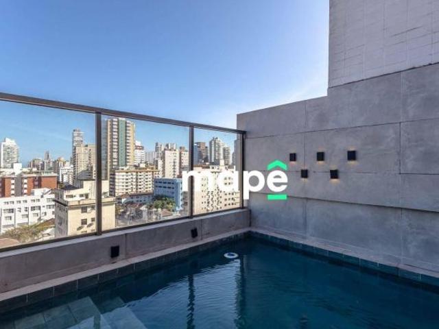 Cobertura porteira fechada à venda, 250 m² Boqueirão Santos/SP