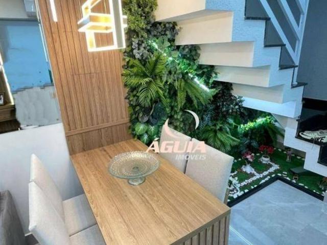 Cobertura Porteira Fechada, à venda, 45 m² + 45 m² por R$ 692.000 Campestre Santo André/SP