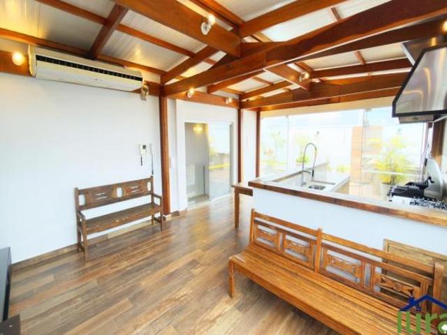Cobertura para Venda   175m² | 2 Vagas Fixas | 2 Dorms 1 Suíte | Área Gourmet com Jacuzzi