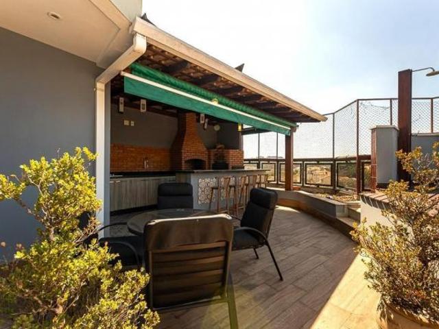 Cobertura para venda com 3 quartos, sendo 3 suítes, 265m²