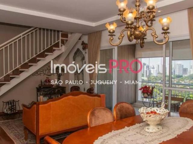 Cobertura para venda com 286m², Chácara Santo Antônio SP