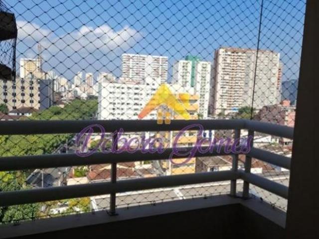 Cobertura para venda e aluguel em Vila Mathias de 80.00m² com 3 Quartos, 1 Suite e 2 Garagens