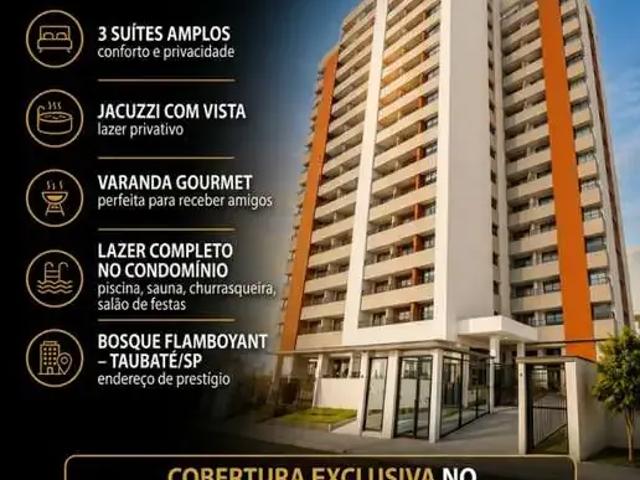 Cobertura para Venda em Taubaté/SP Loteamento Residencial e Comercial Bosque Flamboyant 3 Quartos