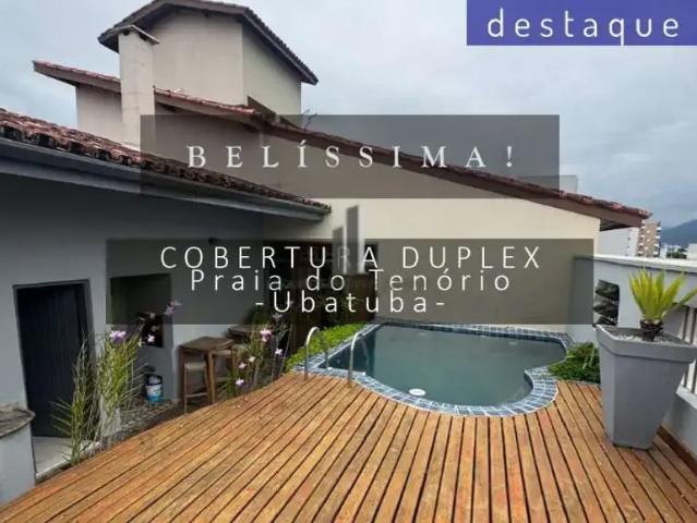 Cobertura para Venda em Ubatuba/SP Tenório 3 Quartos