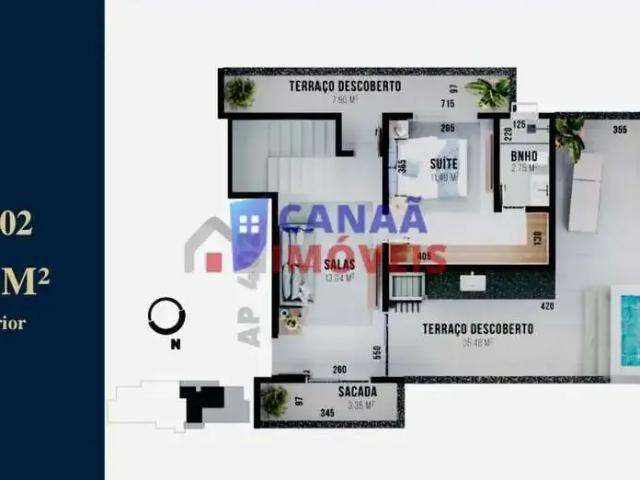 Cobertura para Venda em Uberlândia/MG Santa Mônica 4 Quartos