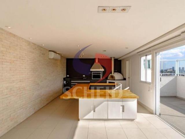 Cobertura para venda em Vila Nova Conceição com 2 quartos, sendo 2 suítes, 180m² 3 vagas