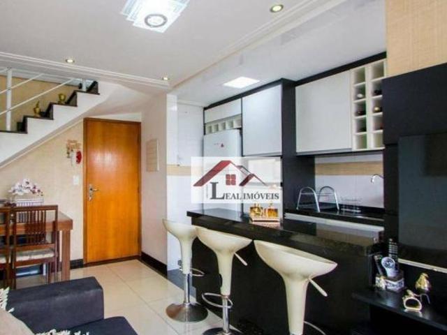 Cobertura para venda em Vila Camilópolis de 112.00m² com 2 Quartos, 1 Suite e 2 Garagens