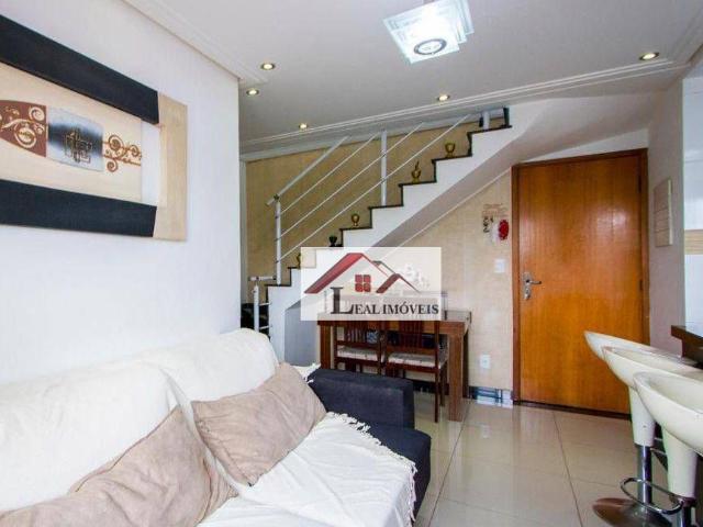 Cobertura para venda em Vila Camilópolis em Santo André São Paulo de 112.00m² com 2 Quartos, 1 Suíte e 2 Garagens