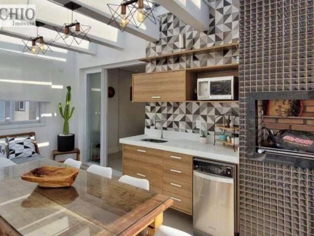 Cobertura para venda em Vila Gilda de 135.00m² com 3 Quartos, 3 Suites e 3 Garagens