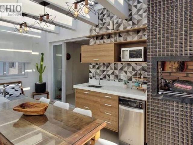 Cobertura para venda em Vila Gilda de 135.00m² com 3 Quartos, 3 Suites e 3 Garagens