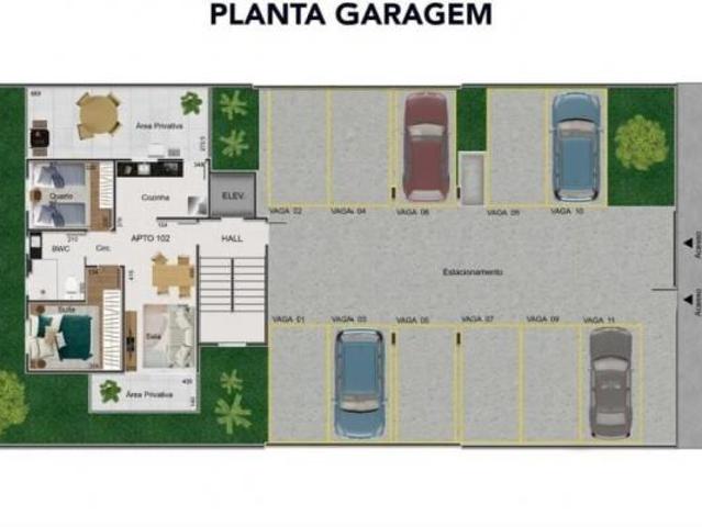 Cobertura para venda em Araguaia, Belo Horizonte