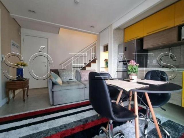 Cobertura para venda em Bela Vista de 60.00m² com 1 Quarto, 1 Suite e 2 Garagens