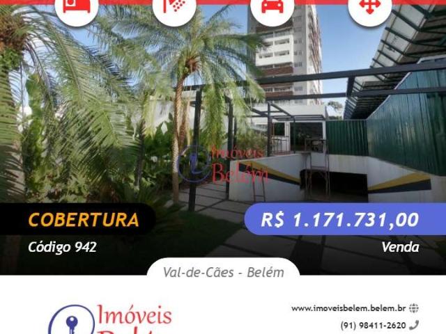 Cobertura para Venda em Belém/PA Val de Cães 2 Quartos