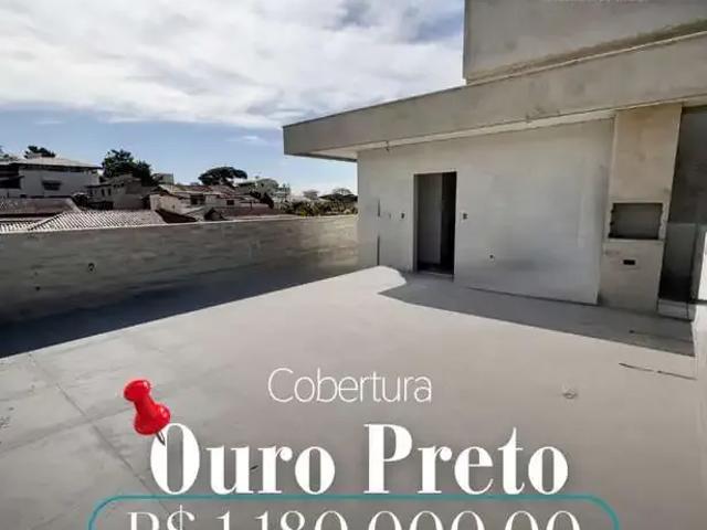 Cobertura para Venda em Belo Horizonte/MG Ouro Preto 3 Quartos