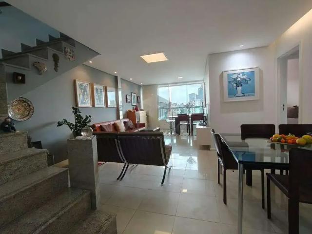 Cobertura para Venda em Belo Horizonte/MG Funcionários 3 Quartos