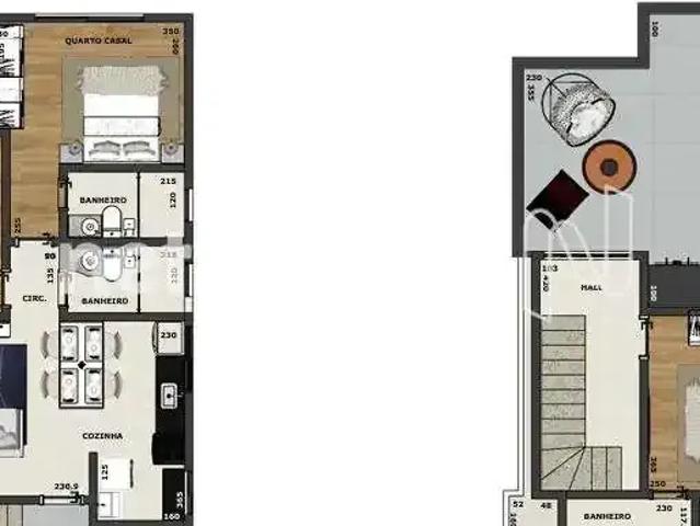 Cobertura para Venda em Belo Horizonte/MG Indaiá 3 Quartos