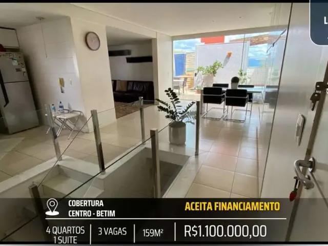 Cobertura para Venda em Betim/MG Centro 4 Quartos