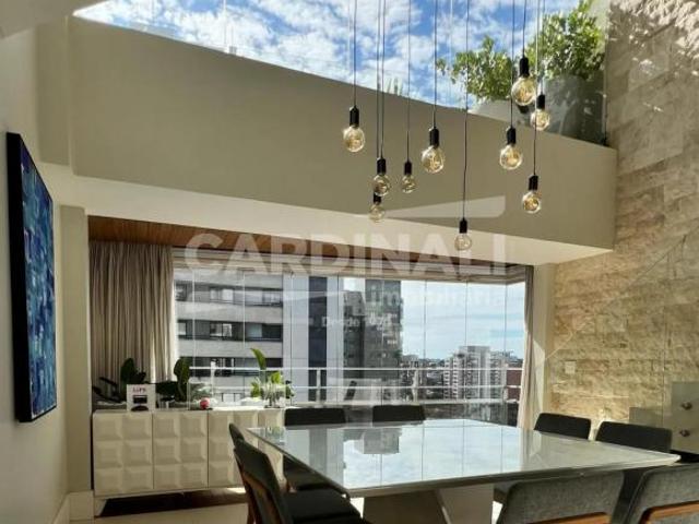 Cobertura para venda em Cambuí de 306.00m² com 2 Quartos, 2 Suites e 2 Garagens