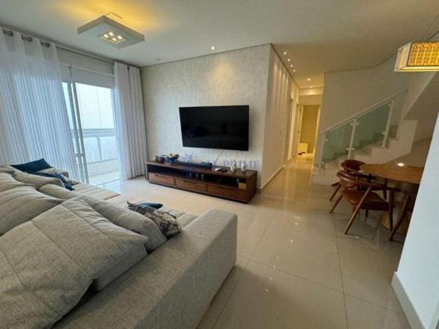Cobertura para venda em Canto Do Forte de 217.00m² com 4 Quartos, 2 Suites e 3 Garagens