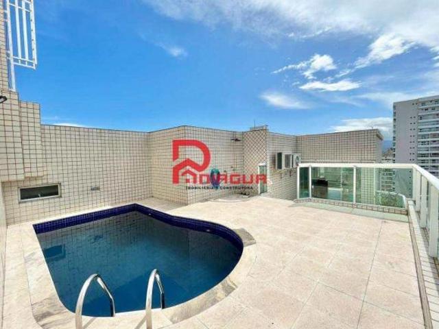 Cobertura para venda em Canto Do Forte de 240.00m² com 3 Quartos, 3 Suites e 3 Garagens