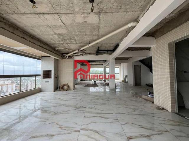 Cobertura para venda em Canto Do Forte de 370.00m² com 4 Quartos, 4 Suites e 4 Garagens