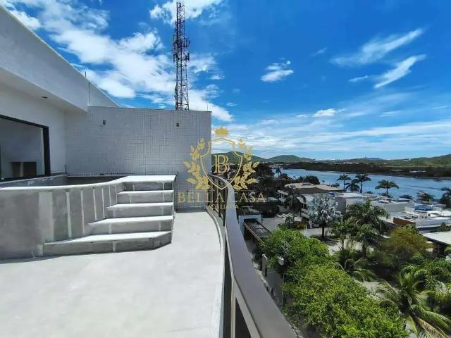 Cobertura para Venda em Cabo Frio/RJ Passagem 4 Quartos