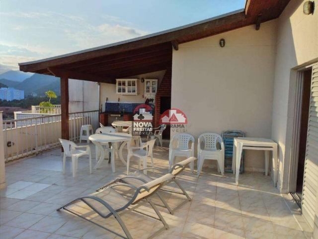 Cobertura para Venda em Caraguatatuba/SP Martim de Sá 4 Quartos