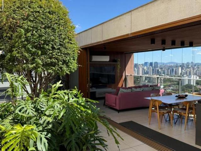 Cobertura para venda em Cidade Monções com 2 quartos, sendo 2 suítes, 204m²