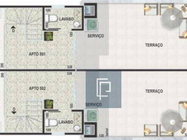 Cobertura para venda em Cruzeiro, Belo Horizonte
