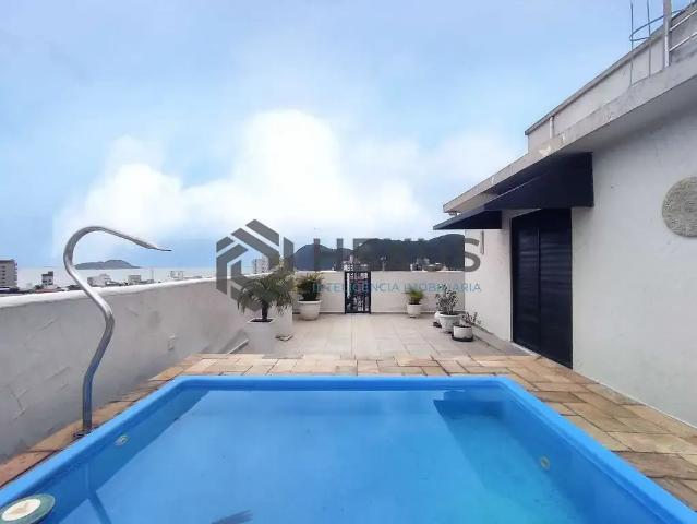 Cobertura para Venda em Guarujá/SP Jardim Astúrias 3 Quartos