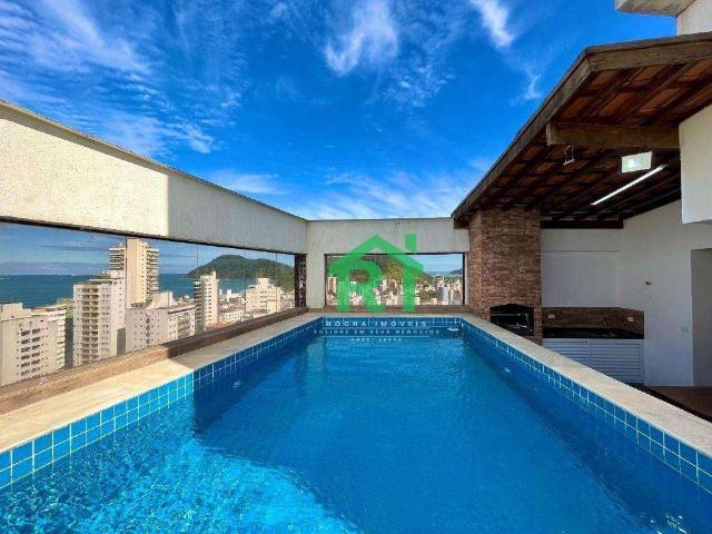 Cobertura para Venda em Guarujá/SP Jardim Astúrias 3 Quartos