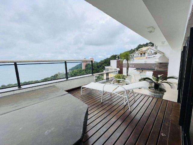 Cobertura para Venda em Guarujá/SP Morro Sorocotuba 4 Quartos