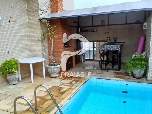Cobertura para Venda em Guarujá/SP Pitangueiras 3 Quartos