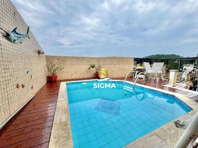 Cobertura para Venda em Guarujá/SP Pitangueiras 4 Quartos