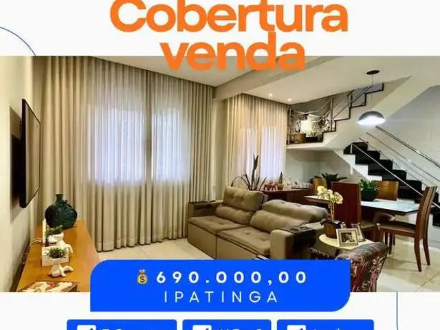 Cobertura para Venda em Ipatinga/MG Jardim Panorama 3 Quartos