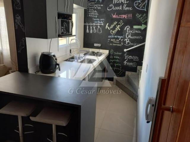 Cobertura para venda em Jardim Bela Vista de 110.00m² com 2 Quartos, 1 Suite e 2 Garagens