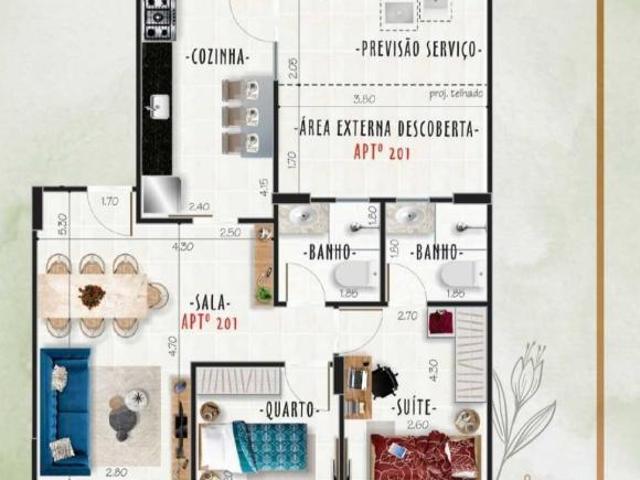 Cobertura para venda em Jardim Glória, Juiz de Fora