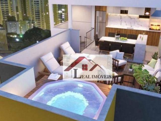 Cobertura para venda em Jardim de 93.00m² com 2 Quartos, 1 Suite e 1 Garagem