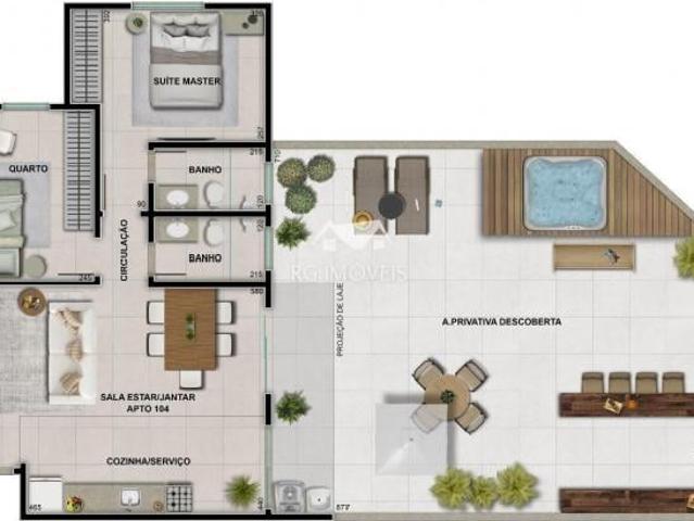 Cobertura para venda em Jardim Industrial, Contagem