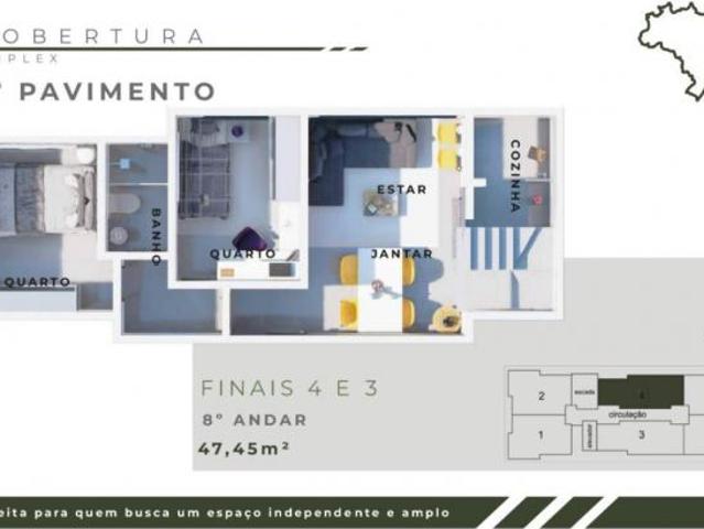 Cobertura para venda em Jardim Leblon, Belo Horizonte