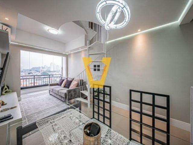 Cobertura para venda em Jardim Monte Kemel com 2 quartos, sendo 1 suíte, 120m²