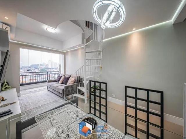 Cobertura para venda em Jardim Monte Kemel com 2 quartos, sendo 1 suíte, 120m²