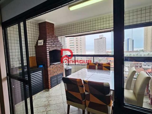 Cobertura para venda em Mirim em Praia Grande São Paulo de 112.00m² com 3 Quartos, 1 Suíte e 2 Garagens
